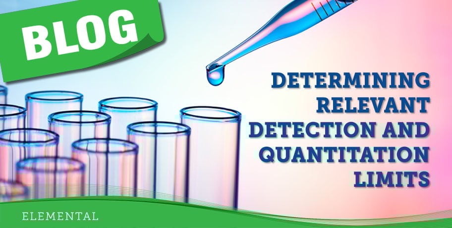 Determining Relevant Detection And Quantitation Limits